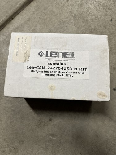 Lenel - CAM-24Z704USB-N-SYS ~ Badging Image Capture Camera w/ Mounting ...