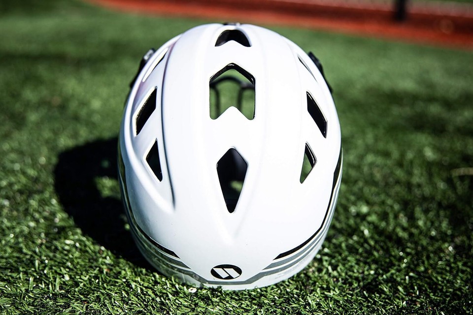 Worth LGTPH Legit Slowpitch Softball Pitchers Helmet Mask, White WLGTPH ...