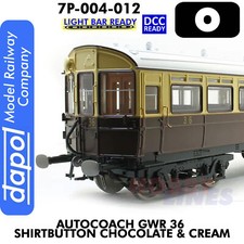 Gwr Autocoach in Oo Gauge Model Railway Coaches for sale | eBay UK
