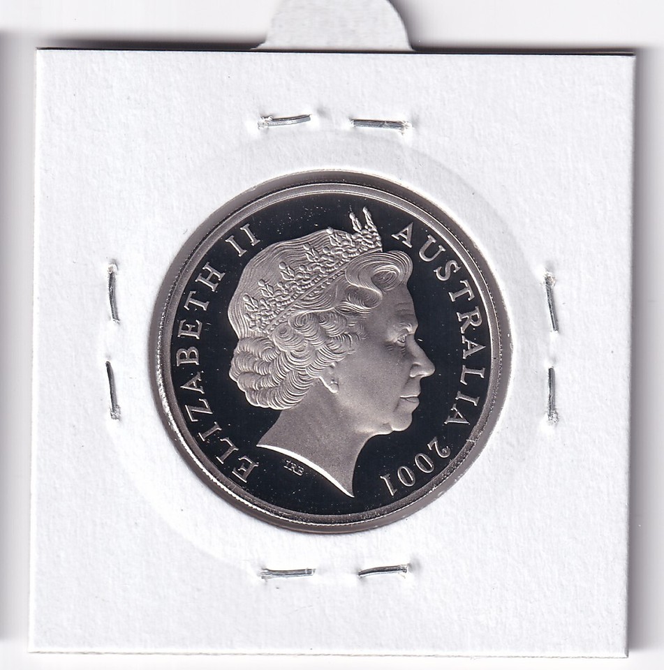 AUSTRALIAN PROOF: 2001 20 CENT FEDERATION COIN AUSTRALIAN CAPITAL ...