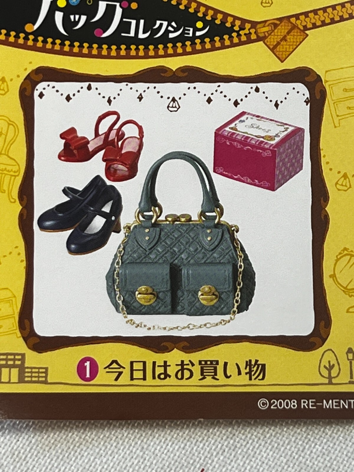 Re-Ment Petit Mode Shoes Blythe Barbie Shoes handbags Doll Accessories ...