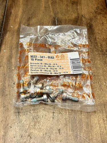 STIHL Muffler Screws (2-Pack) MS193T MS194T MS201T 9022-341-0983 ...