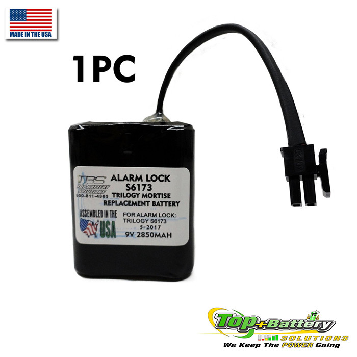 Alarm Lock Alkaline Door Lock Battery Pack S6173 Replacement Trilogy ...