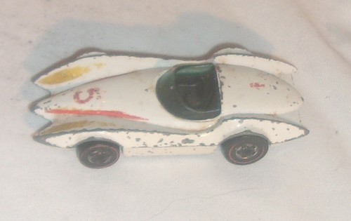 VINTAGE HOT WHEELS 1976 REDLINE SECOND WIND MACH 5 CAR SPEEDRACER NEEDS ...