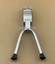 SILVER BICYCLE DROP STAND DUAL KICKSTAND CHOPPER RAR ROD CRUISER ...
