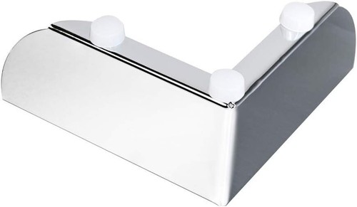 Corner Metal Chrome L Shape Feet Legs For Furniture Sofas Bed Chairs ...