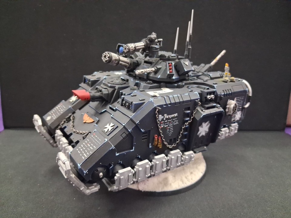 Warhammer 40,000 - Space Marines - Black Templars Primaris Repulsor ...