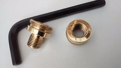 Weihrauch HW97K to 1/2 UNF Silencer Adaptor Kit .177 .20 .22 .25 ...