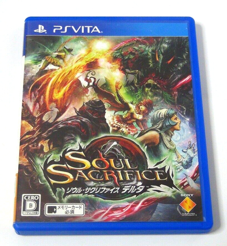 SOUL SACRIFICE DELTA Sony PS vita game Japan 4948872020114| eBay