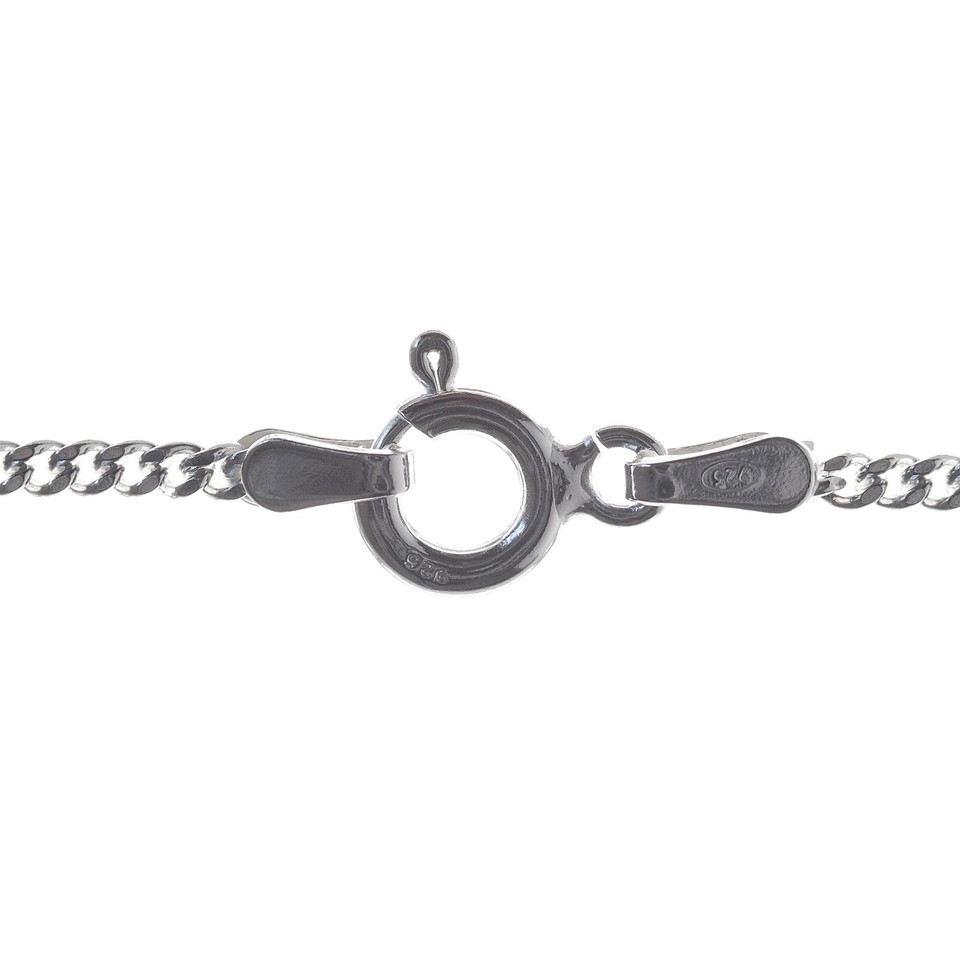 Sterling Silver Chain Necklace Curb Rolo Box Link 925 Stamped - All ...