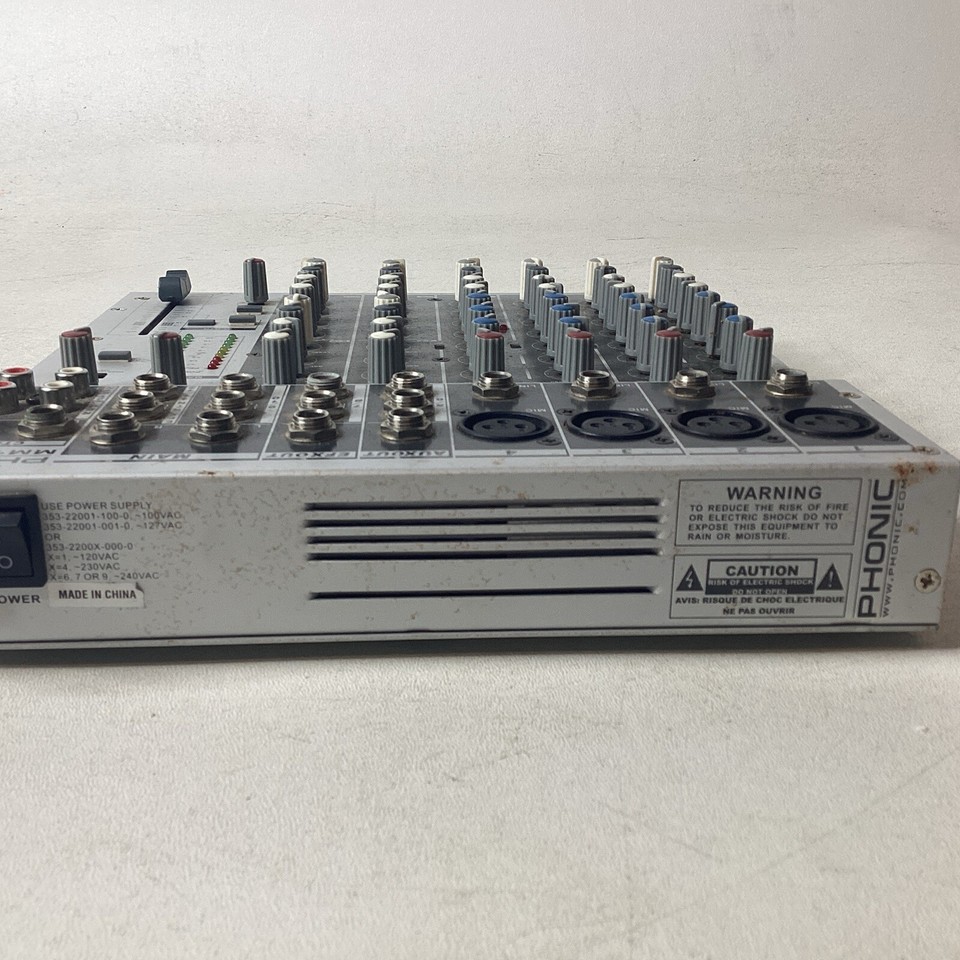 Sound Mixer Phonic MM1202 Analog Mixer | eBay