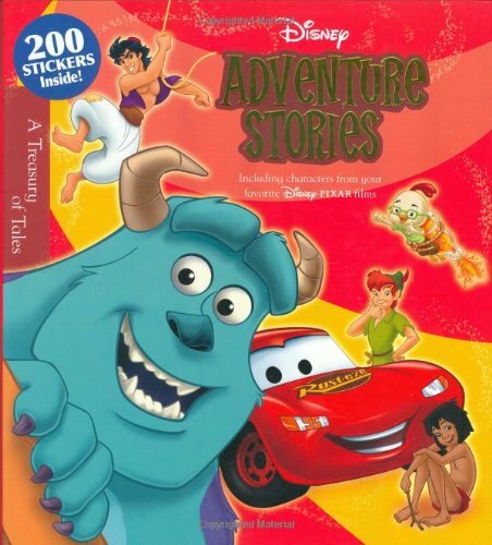 Disney Adventure Stories [With 200 Stickers] (Disney Storybook ...