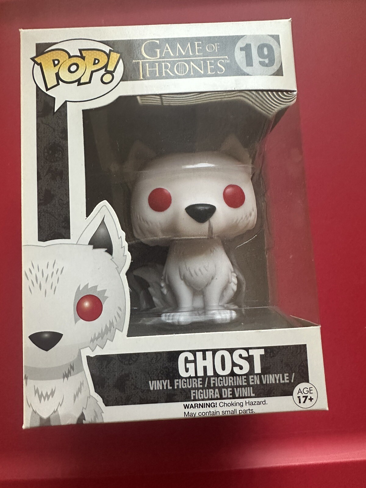 Funko Pop! Vinyl: Game of Thrones - Ghost #19 for sale online | eBay
