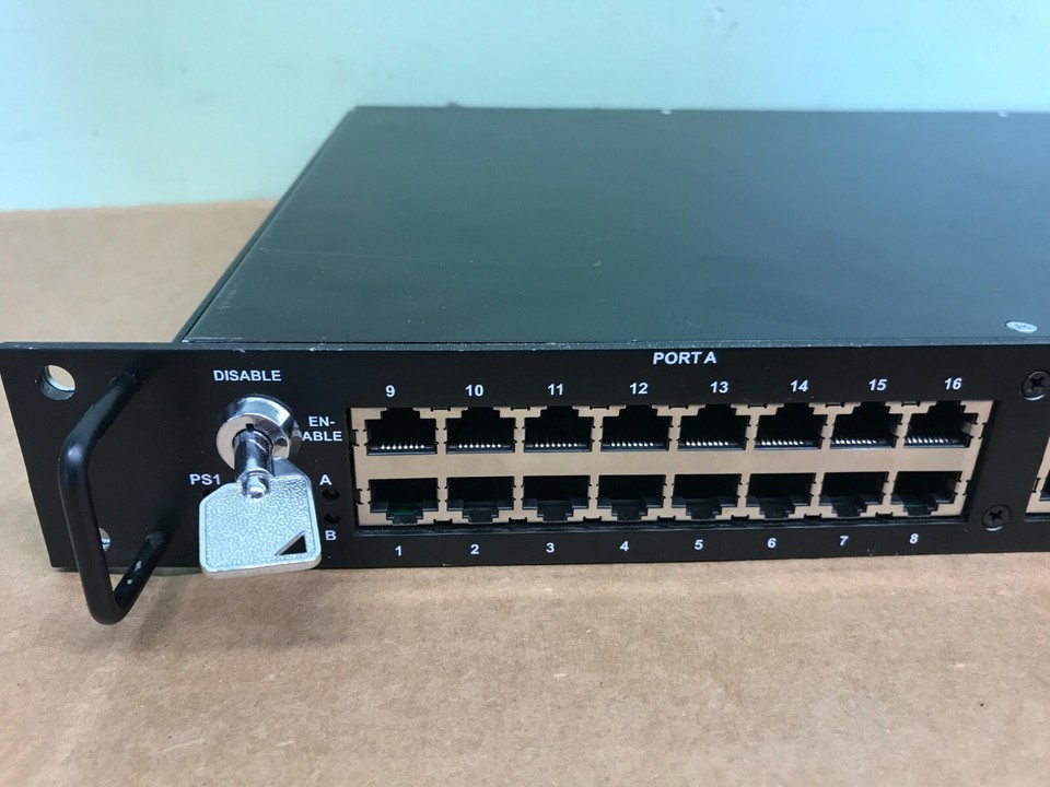 BlackBox NBS016MA Pro Switching System 1U NBS, RJ-45 A/B, 16-Port | eBay