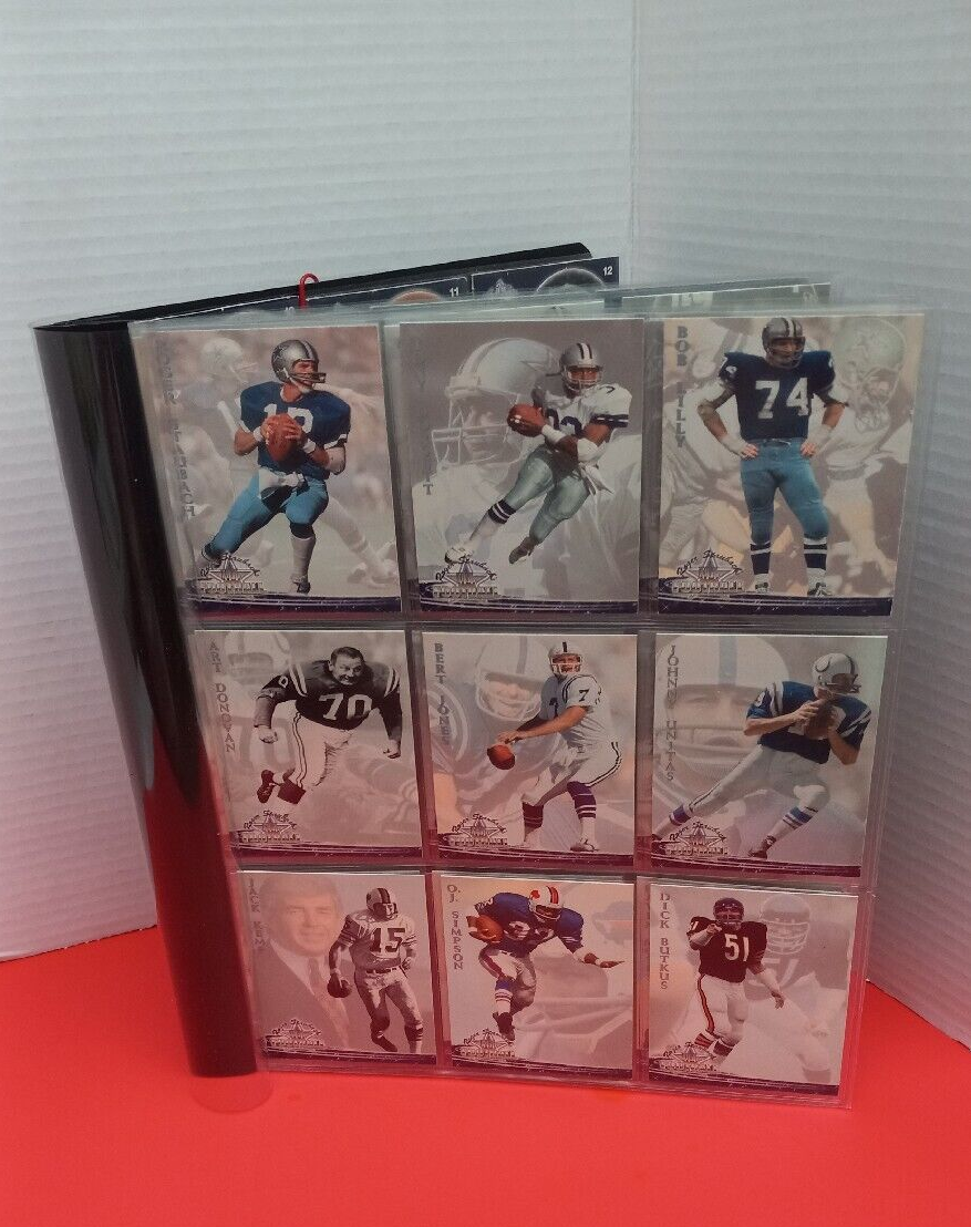 1994 TED WILLIAMS ROGER STAUBACH NFL SET 1-90 + 1994 SET OF 18 POGS | eBay
