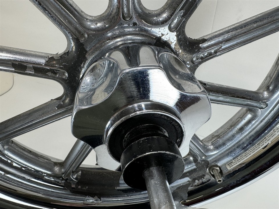 Harley-Davidson Revolver 10 Spoke Chrome Front Wheel 16x3 | eBay