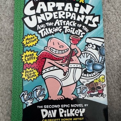 Captain Underpants and the Attack of the Talking Toilets Book | eBay