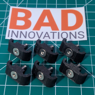 Dual Line Clamps for 2 3/16" / 4.7625mm Lines | Set of 6 with Hardware ...