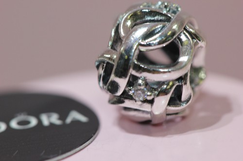 AUTHENTIC NWT 2020 PANDORA OPENWORK WOVEN INFINITY charm 798824c01 BOX ...