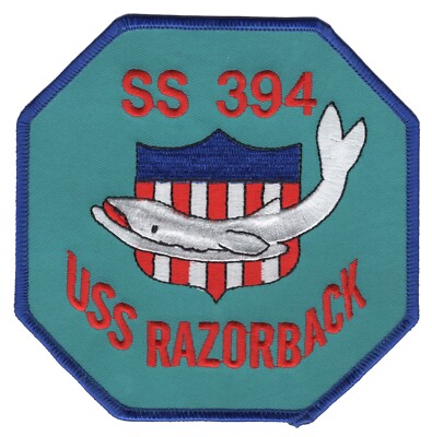 SS-394 USS Razorback Patch - Version C Large | eBay
