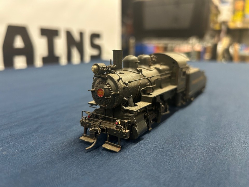 Gem Models HO Brass Weathered Pennsylvania #913 0–4-0 Steam Engine DC ...