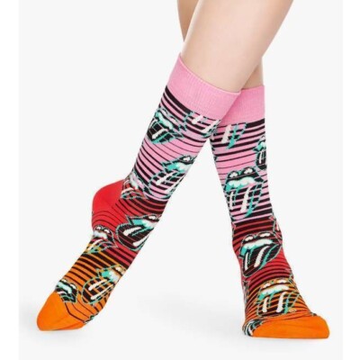 Happy Socks Rolling Stones Ruby Tuesday Socks RLS01-4000-613 | eBay