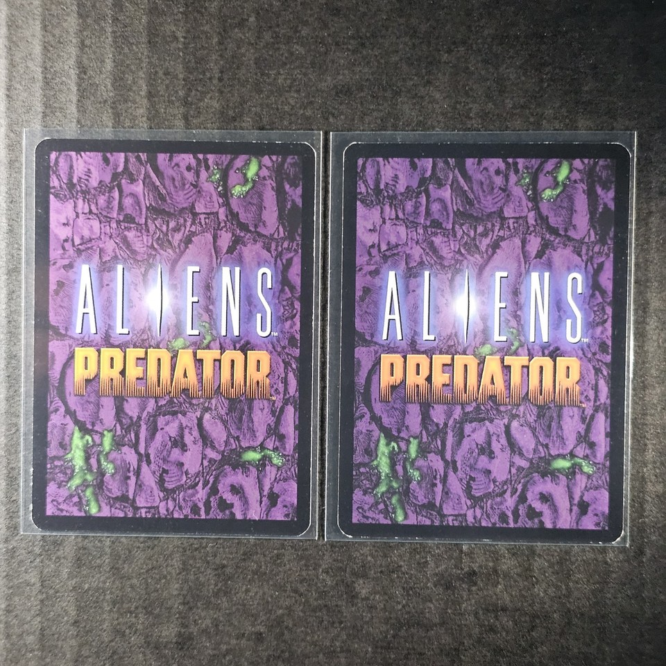 Meditation & It's Just The Cat Combo, 1997 Aliens Vs Predator CCG (1/3 ...