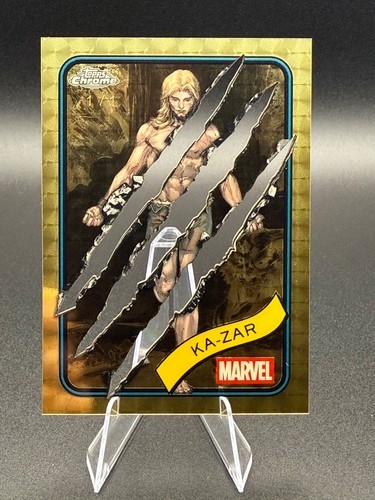 2025 Topps Chrome Marvel KA-ZAR Clawed Chrome SUPERFRACTOR 1/1 | eBay