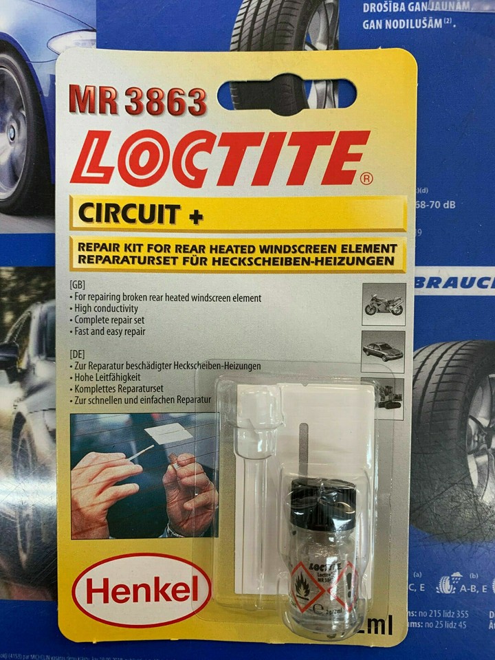 Loctite Circuit fast & easy to use repair kit for rear windscreen ...