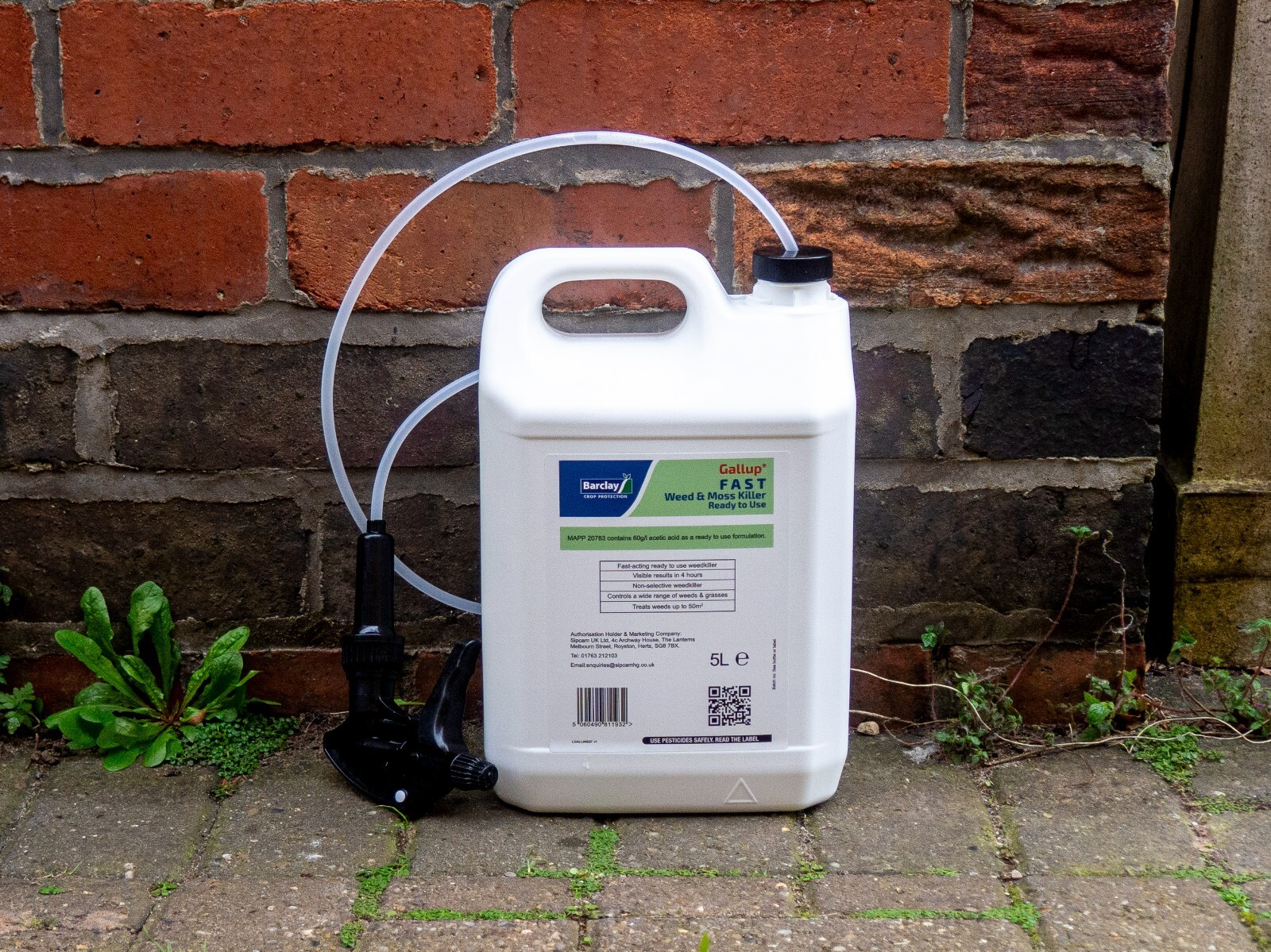 Gallup 5L RTU Fast-Acting Weed & Moss Killer - Visible Results in 4 ...