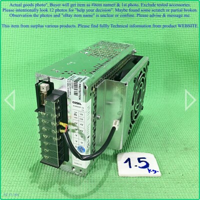 Cosel ADA600F-24 FR, Power supply 24V 25A Peak 31A as photo, sn:2500 ...