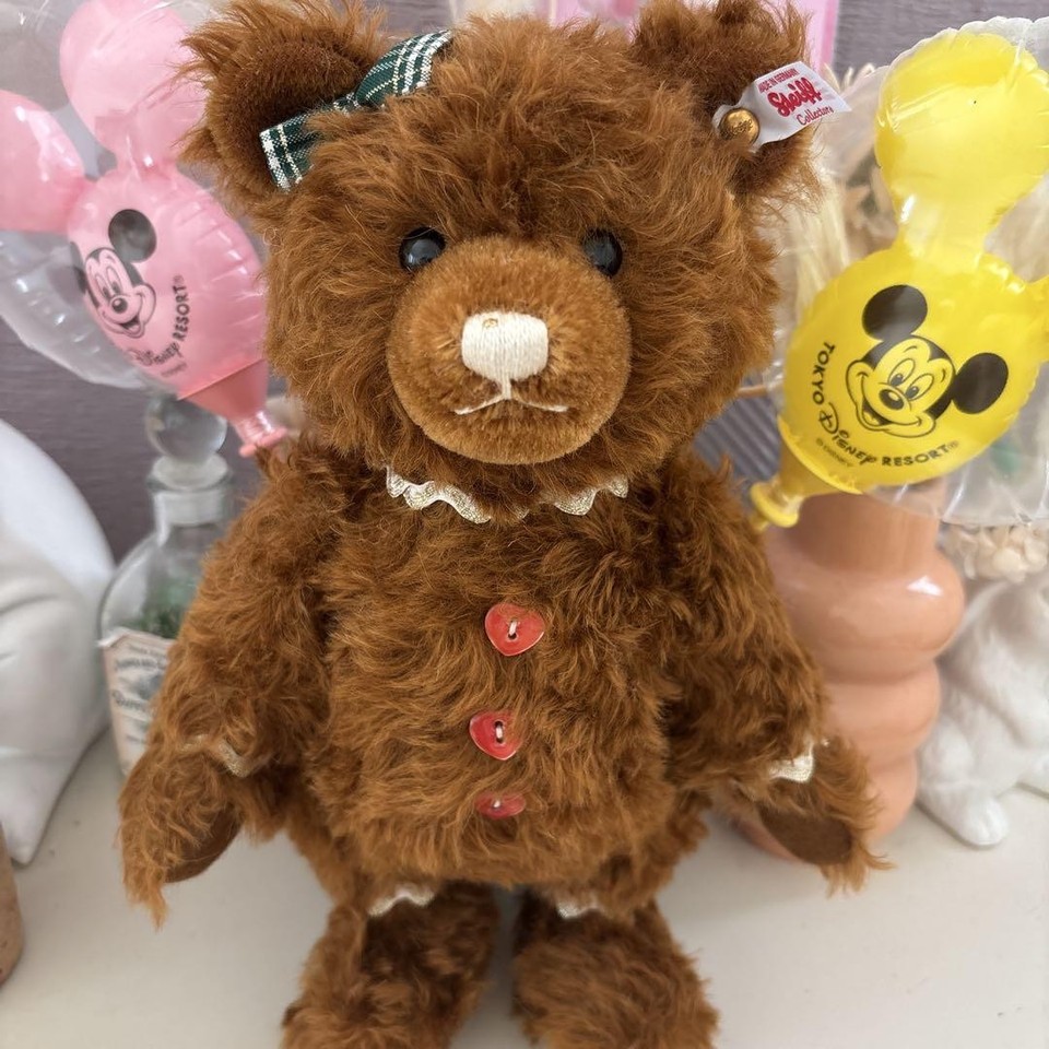 Steiff Gingerbread Teddy Bear Complete Product | eBay