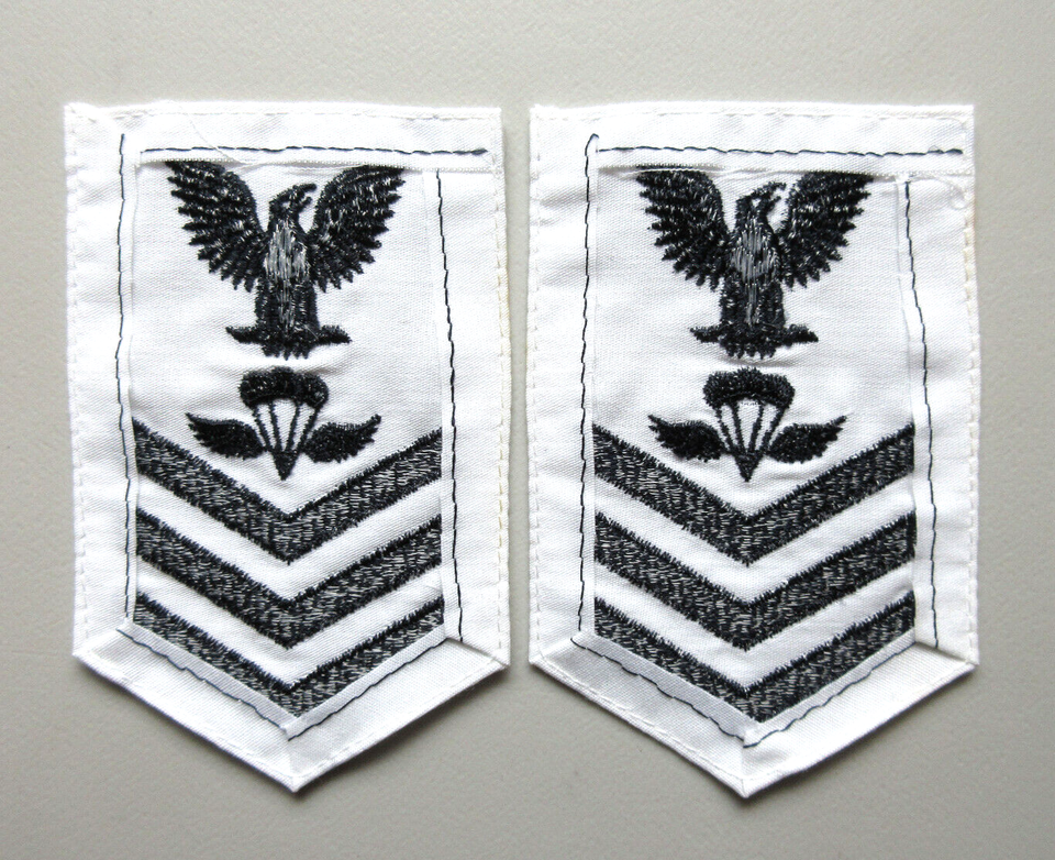 ⭐U.S. NAVY 1ST CLASS PETTY OFFICER PARACHUTE RIGGER RANK RATE MILITARY ...
