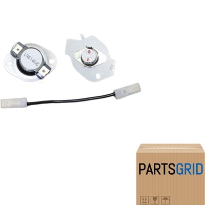 2897406-5 For Whirlpool Dryer Hi Limit Thermostat Thermal Fuse Kit Part ...
