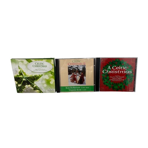 Lot of (3) Celtic Christmas CDs 4 Discs Total Folk Irish Flute Violin ...