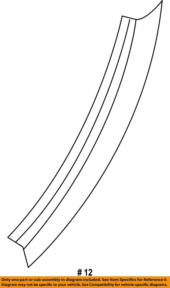 Buick GM OEM 10-16 LaCrosse Exterior-Stone Deflector Guard Right ...
