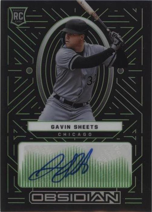 2022 Panini Chronicles - Obsidian Autographs Gavin Sheets #OA-GS ...