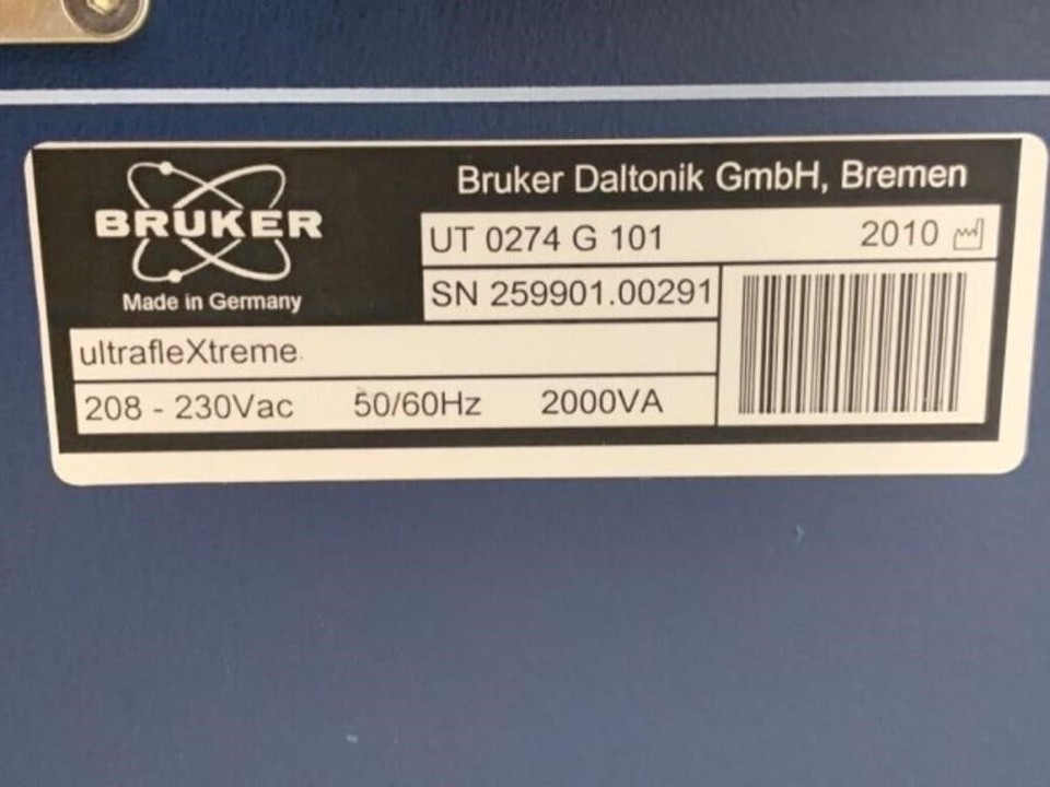 Bruker UltrafleXtreme MALDI/TOF Mass Spectrometer WARRANTY | eBay