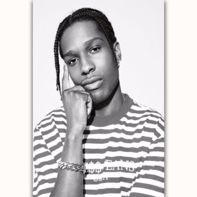 64501 Hot Asap Rocky New Rap Music Singer Star Wall Decor Print Poster ...