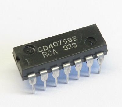 10 Stück CD4075BE triple 3-input OR gate, RCA | eBay.de
