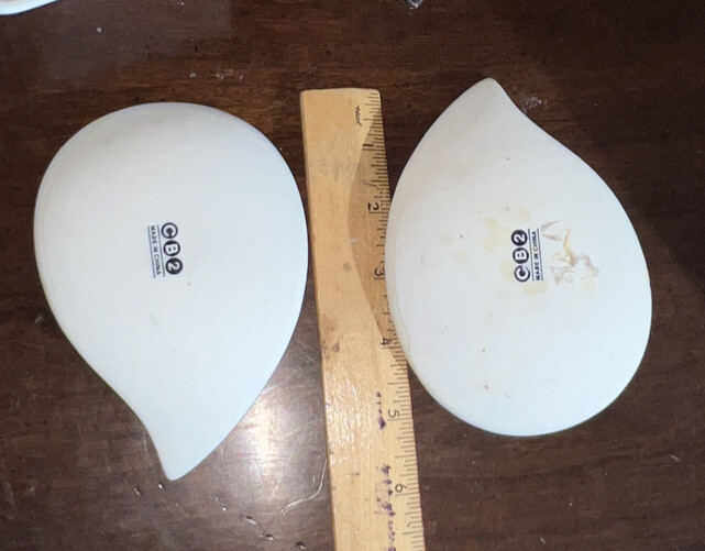 crate and barrel comma tapas plate, coin plate, appetizer plate! | eBay