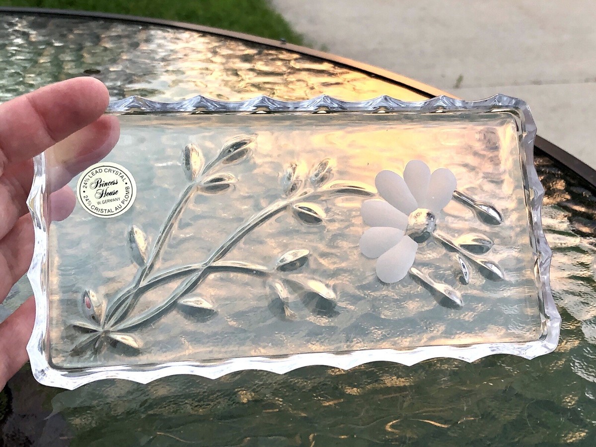 Princess Crystal Glassware Ordurve Tray Amazon.com: Mirror Crystal