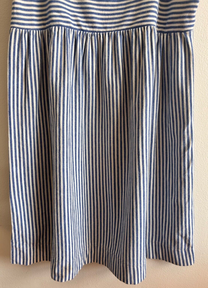 Ann Taylor Loft Navy and White Striped Dress | eBay UK