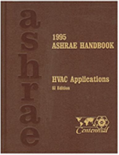 1995 ASHRAE Handbook-HVAC Applications (SI Edition) by Ashrae (1995 ...