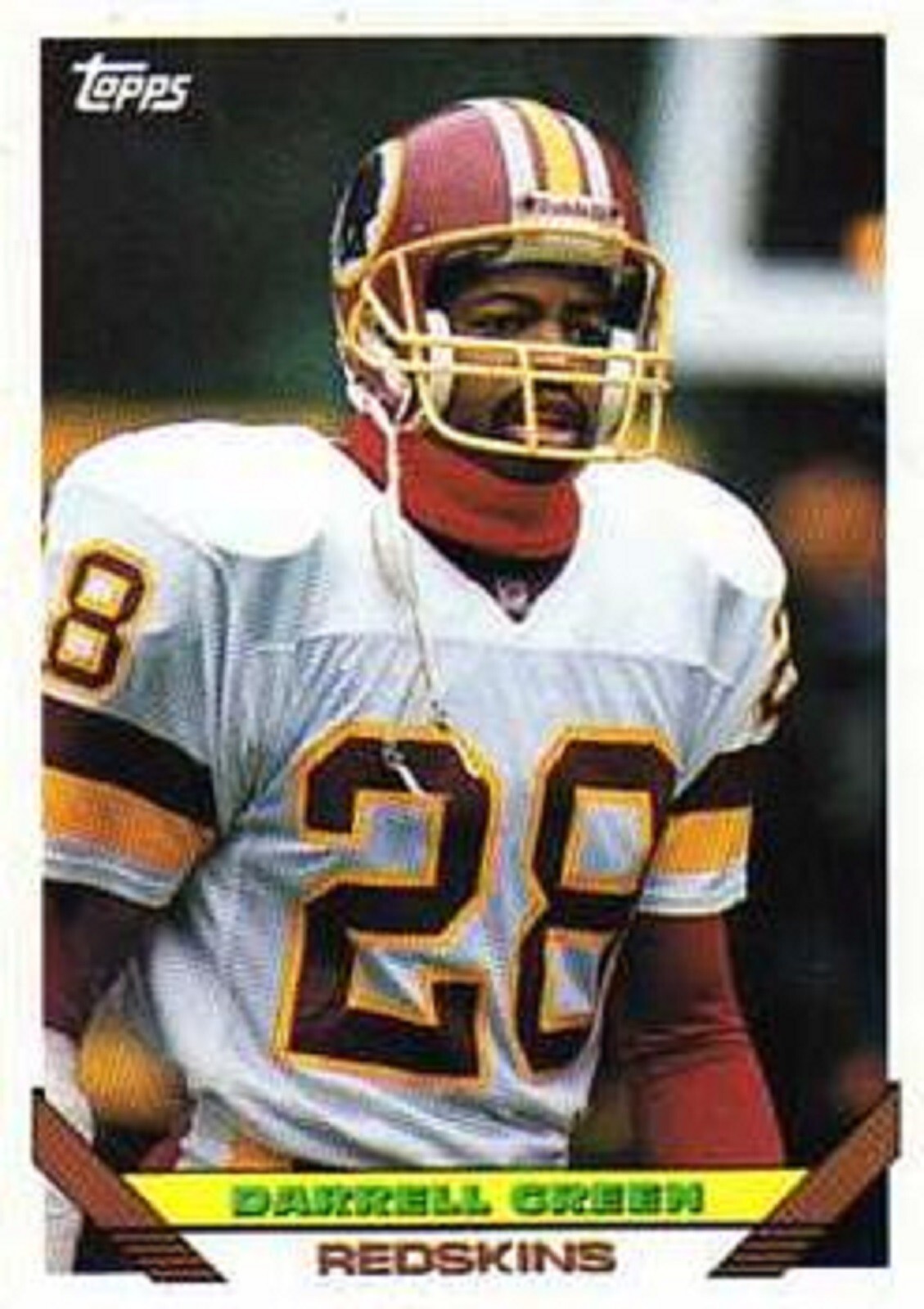 1993 Topps #242 Darrell Green Washington Redskins HOF | eBay