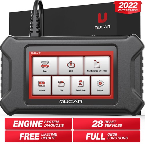 MUCAR CS90 OBD2 Scanner ECM Engine Fault Code Reader Car Diagnostic ...