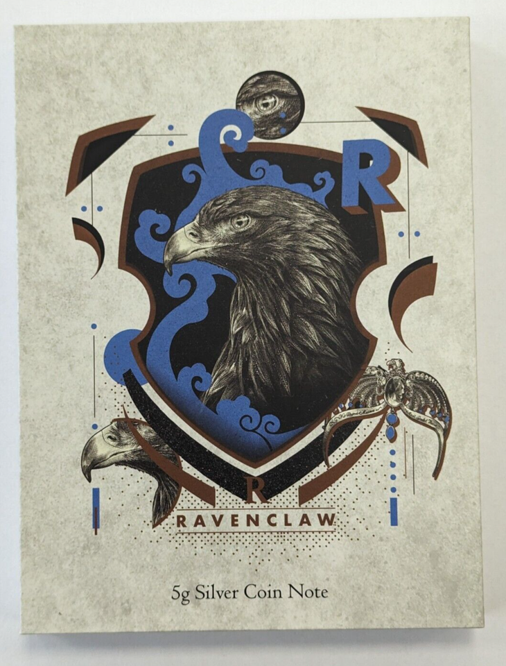 2020 Niue $2 Harry Potter House Banner Ravenclaw 5g Silver Proof Coin ...