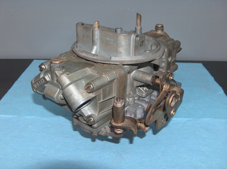 Holley 750 cfm Alcohol 4 BBL Double Pumper Carburetor Alky Drag Racing ...