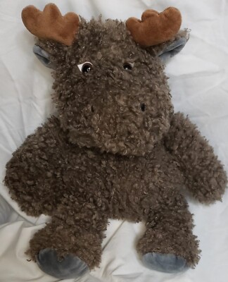 15" Curly Q Moose Stuffed Animal Plush The Manhattan Toy Company *soft ...