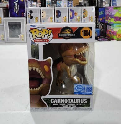Funko POP Jurassic World Rebirth Carnotaurus Target Exclusive # 1804 ...